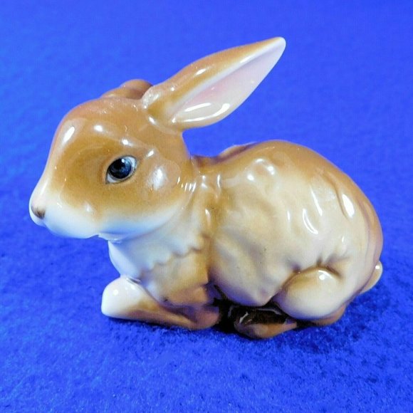Goebel | Accents | Vintage Small Goebel Brown Rabbit Bunny Figurine ...